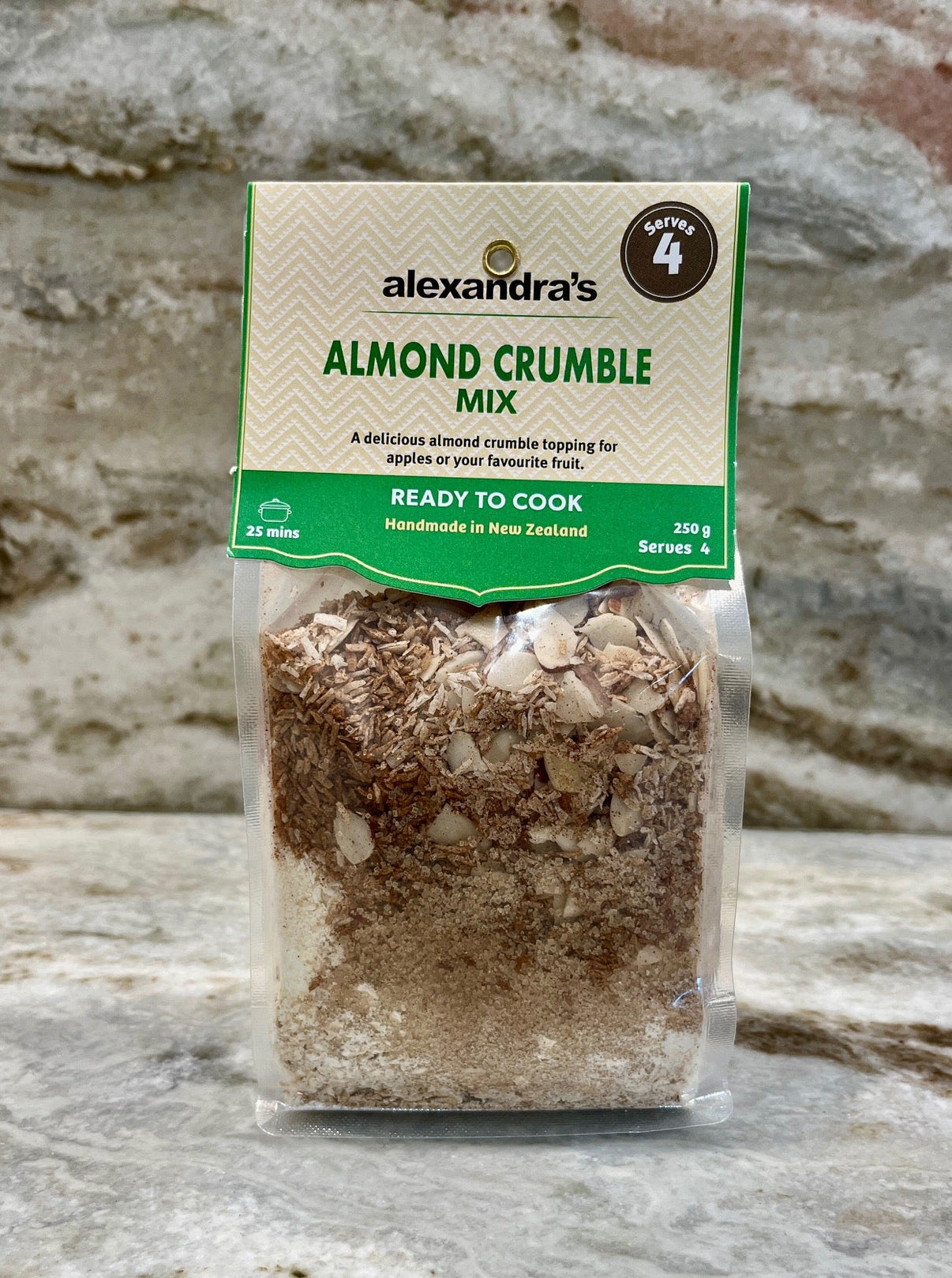 Alexandra's Almond Crumble Mix 250g | NZ Plantbased Crumble Topping ...
