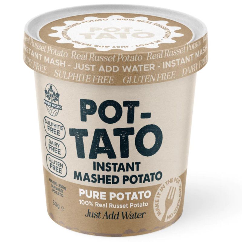 POT-TATO Pure Potato Mash 50gm – The PlantBased Pantry