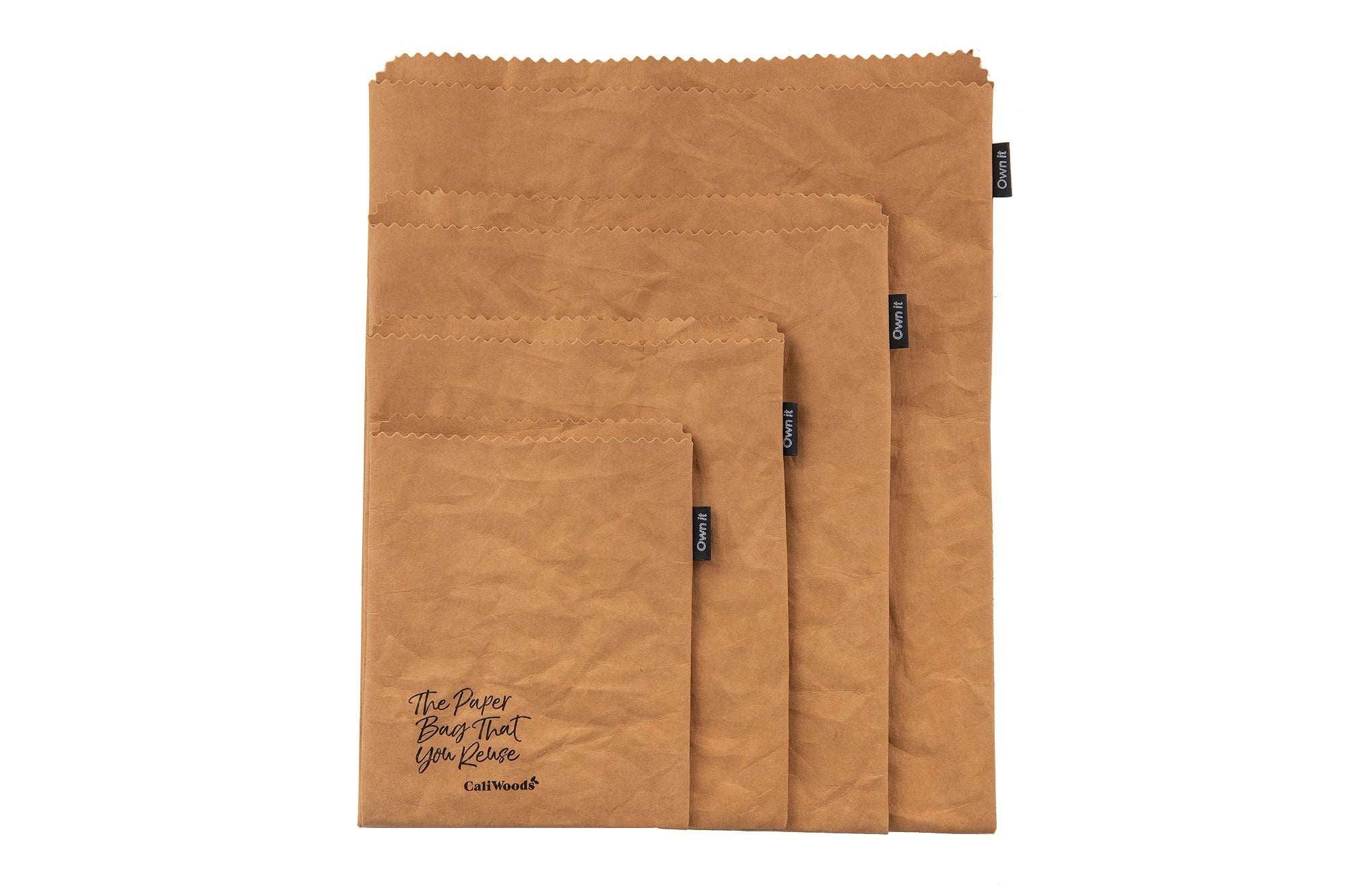 Reusable Paper Bag - Flat Bag – The Plantbased Pantry