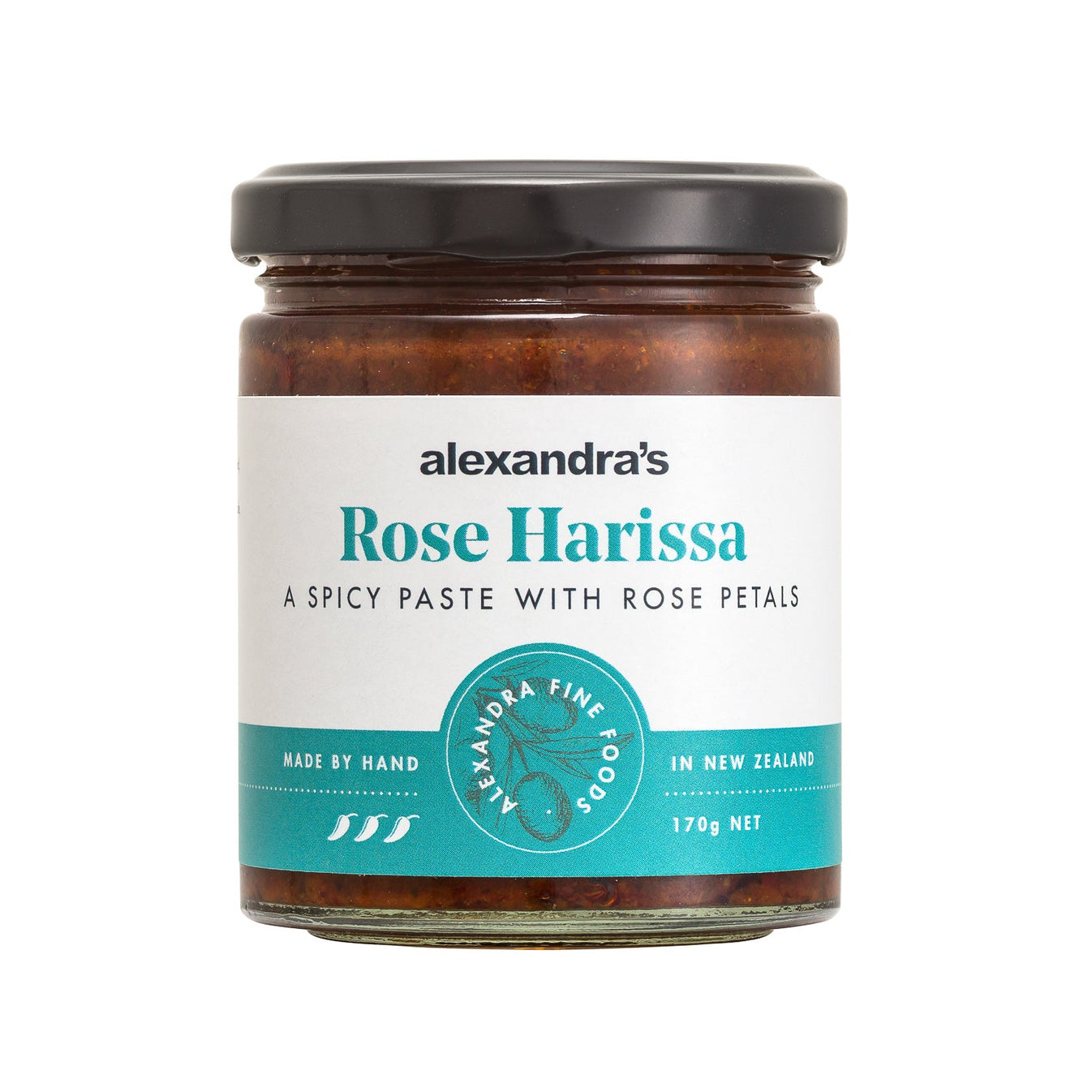 Alexandra's Rose Harissa Paste 175g | NZ Plantbased Chilli Paste – The ...